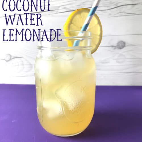 Coconut Water Lemonade | Sprinkles by Stacey
