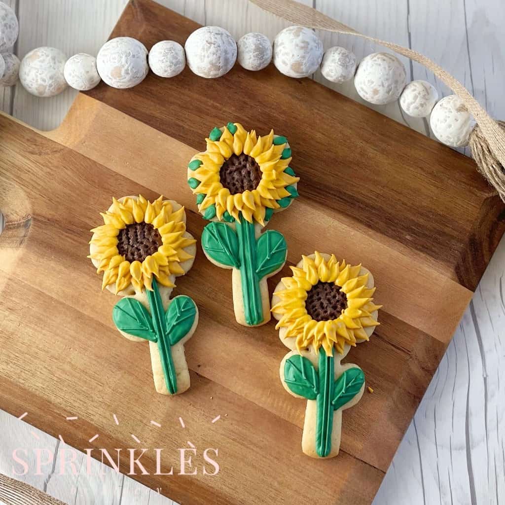 Set of Three Sunflowers | Sprinkles by Stacey
