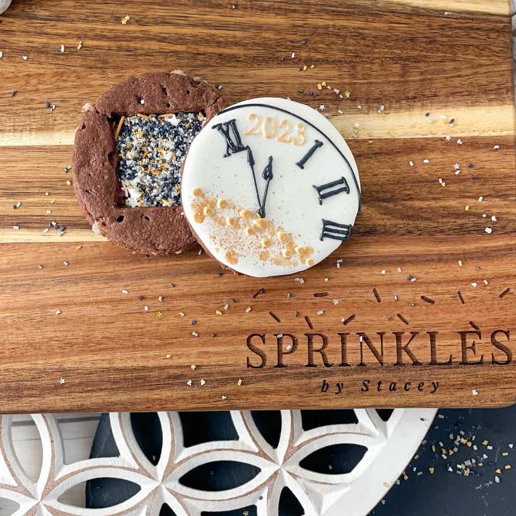Clock Cookie Cracker | Sprinkles by Stacey